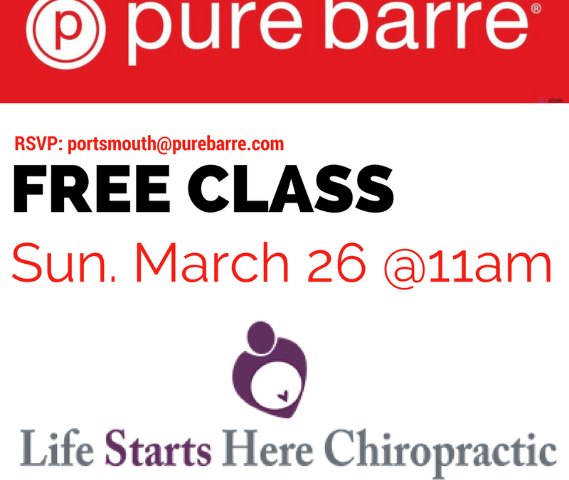Sunday March 26 - Life Starts Here Chiropractic